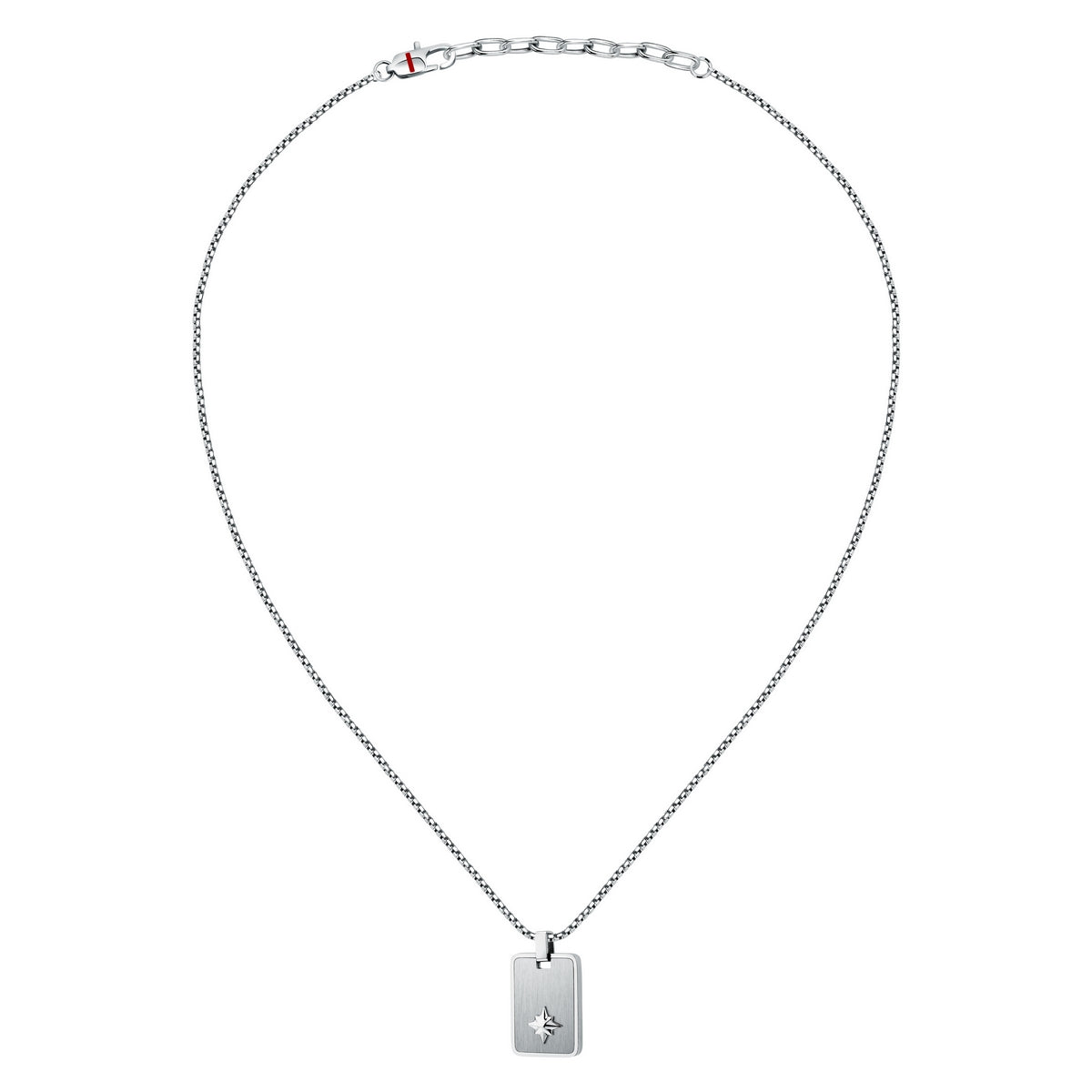 sector jewels marine necklace stainless steel windrose symbol 50+5cm ...